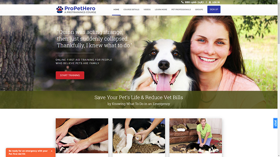 Pro Pet Hero launches with over 40 Pet First Aid topics, including Dog CPR - Pro Pet Hero