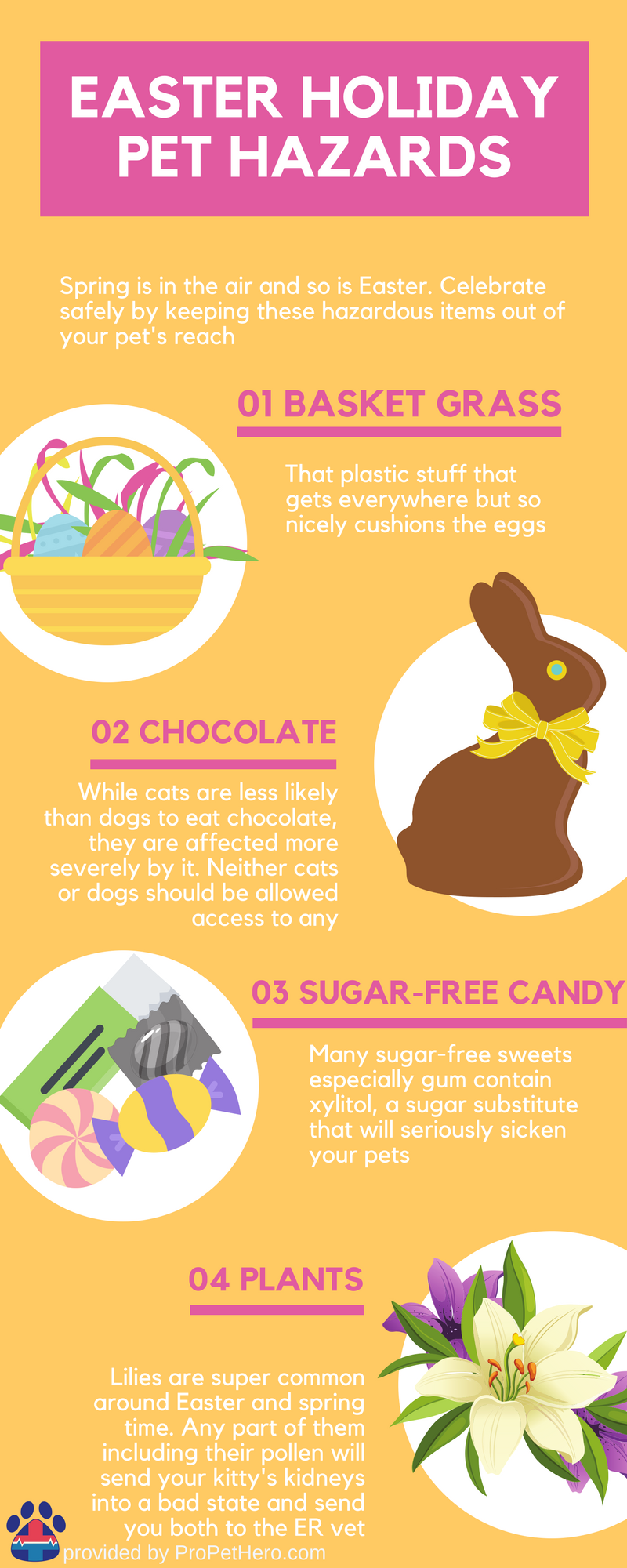 Easter Safety Concerns for Your Pets - Pro Pet Hero